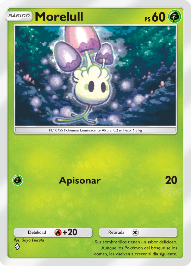 Morelull (La Isla Singular TCG Pocket) - WikiDex, la enciclopedia Pokémon