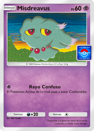 Misdreavus (Promo-A 38 TCG Pocket) - WikiDex, la enciclopedia Pokémon
