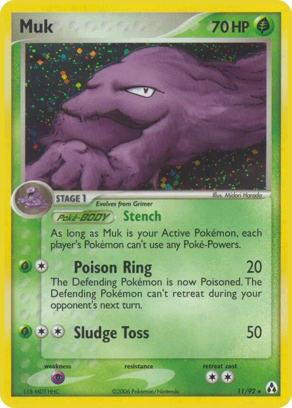 Muk (Legend Maker TCG) - WikiDex, la enciclopedia Pokémon