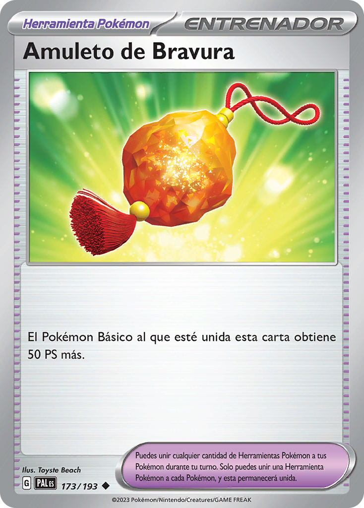Amuleto de Bravura (TCG) - WikiDex, la enciclopedia Pokémon