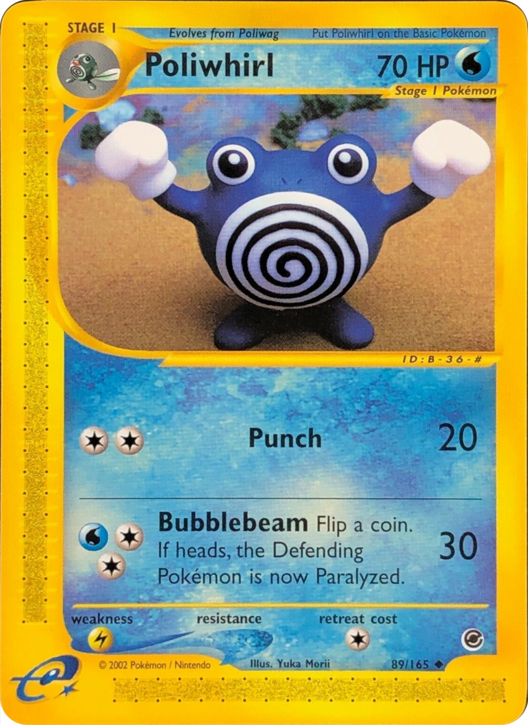 Poliwhirl (Expedition Base Set TCG) - WikiDex, la enciclopedia Pokémon