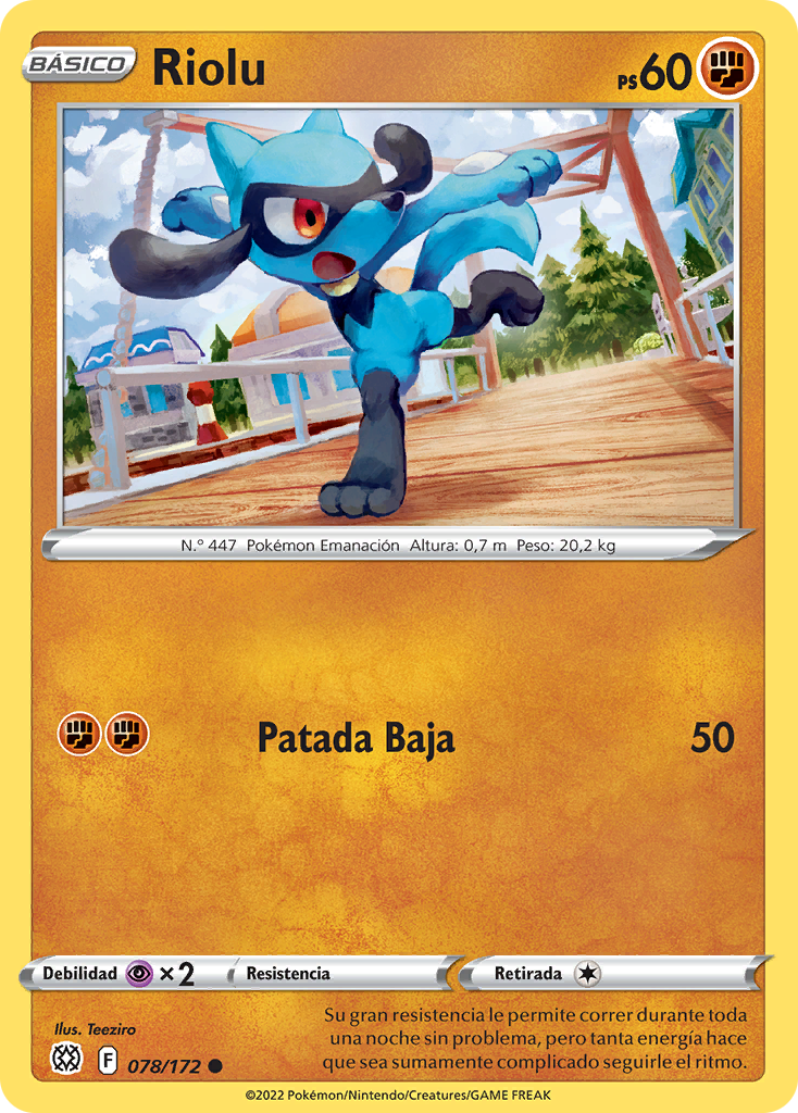 Riolu (Astros Brillantes TCG) - WikiDex, la enciclopedia Pokémon