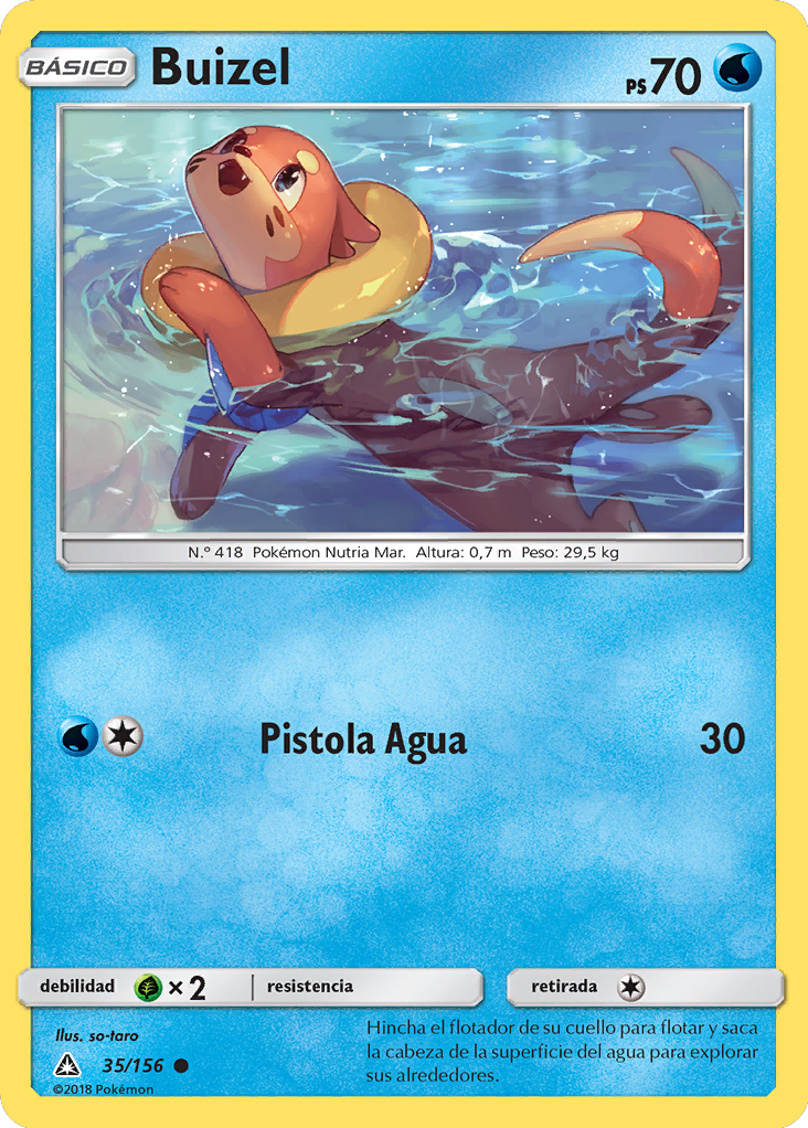 Buizel (Ultraprisma TCG) - WikiDex, la enciclopedia Pokémon
