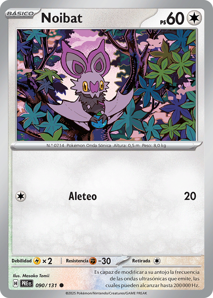 Noibat (Evoluciones Prismáticas TCG) - WikiDex, la enciclopedia Pokémon