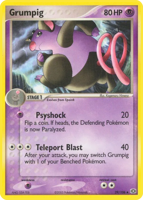 Grumpig (Emerald 29 TCG) - WikiDex, la enciclopedia Pokémon