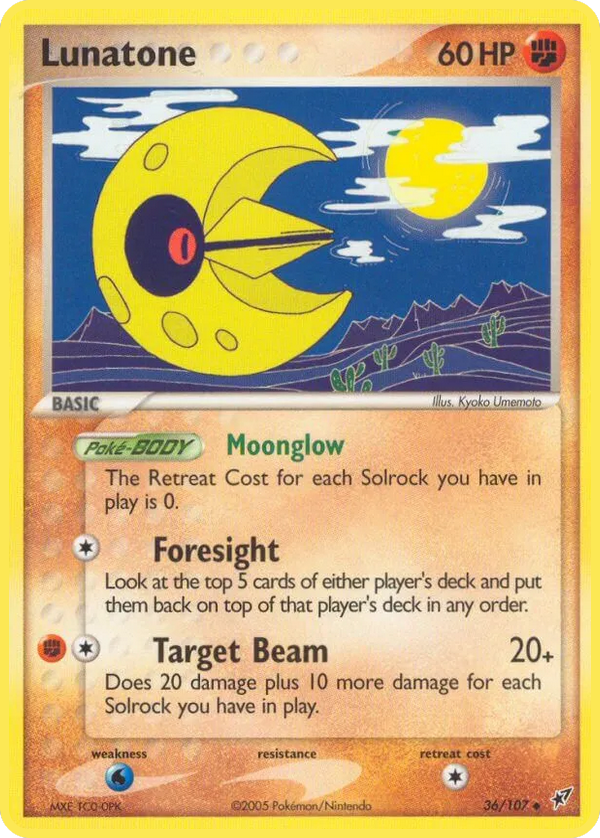 Lunatone (Deoxys TCG) - WikiDex, la enciclopedia Pokémon