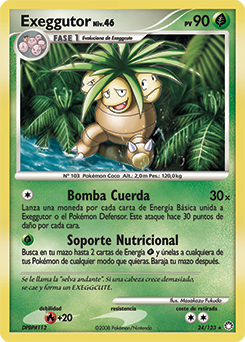 Exeggutor (Tesoros Misteriosos TCG) - WikiDex, la enciclopedia Pokémon