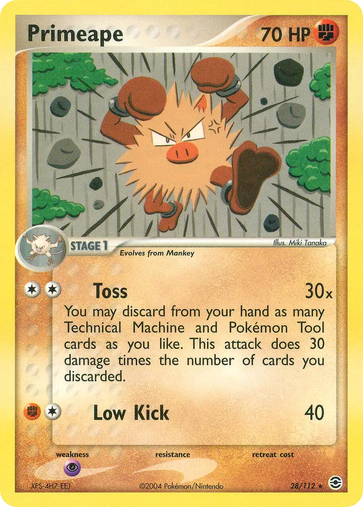 Primeape (FireRed & LeafGreen TCG) - WikiDex, la enciclopedia Pokémon