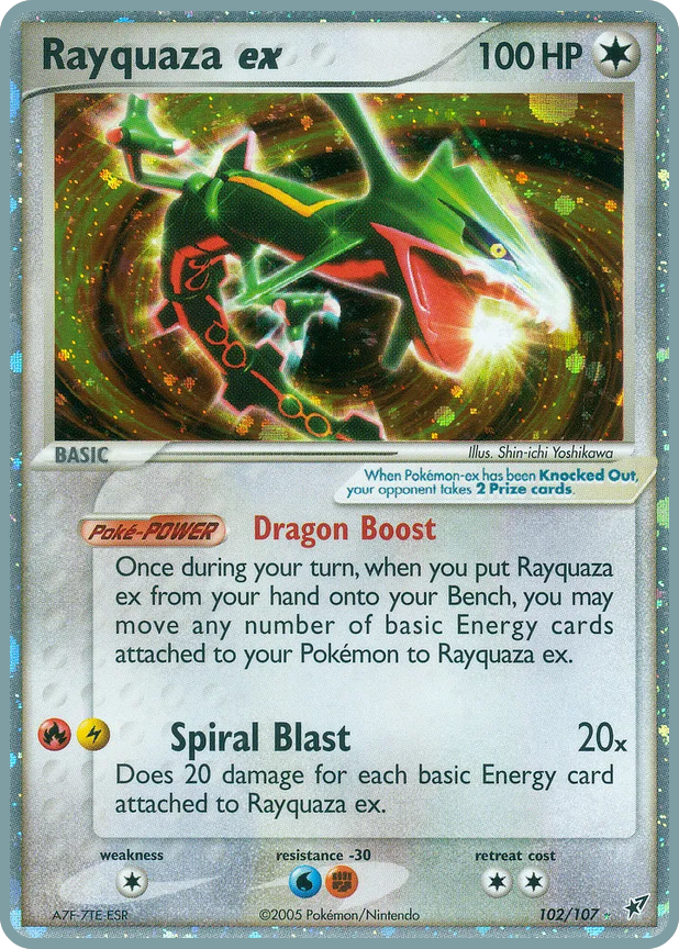 Rayquaza-ex (Deoxys TCG) - WikiDex, la enciclopedia Pokémon