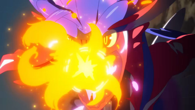 Archivo:TAJCC02 Koraidon usando lanzallamas.png - WikiDex, la enciclopedia Pokémon