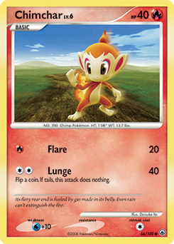 Chimchar (Majestic Dawn 56 TCG) - WikiDex, la enciclopedia Pokémon
