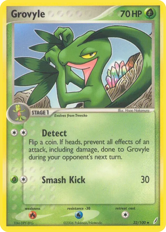 Grovyle (Crystal Guardians TCG) - WikiDex, la enciclopedia Pokémon