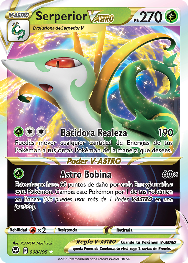 Serperior V-ASTRO (Tempestad Plateada TCG) - WikiDex, la enciclopedia ...
