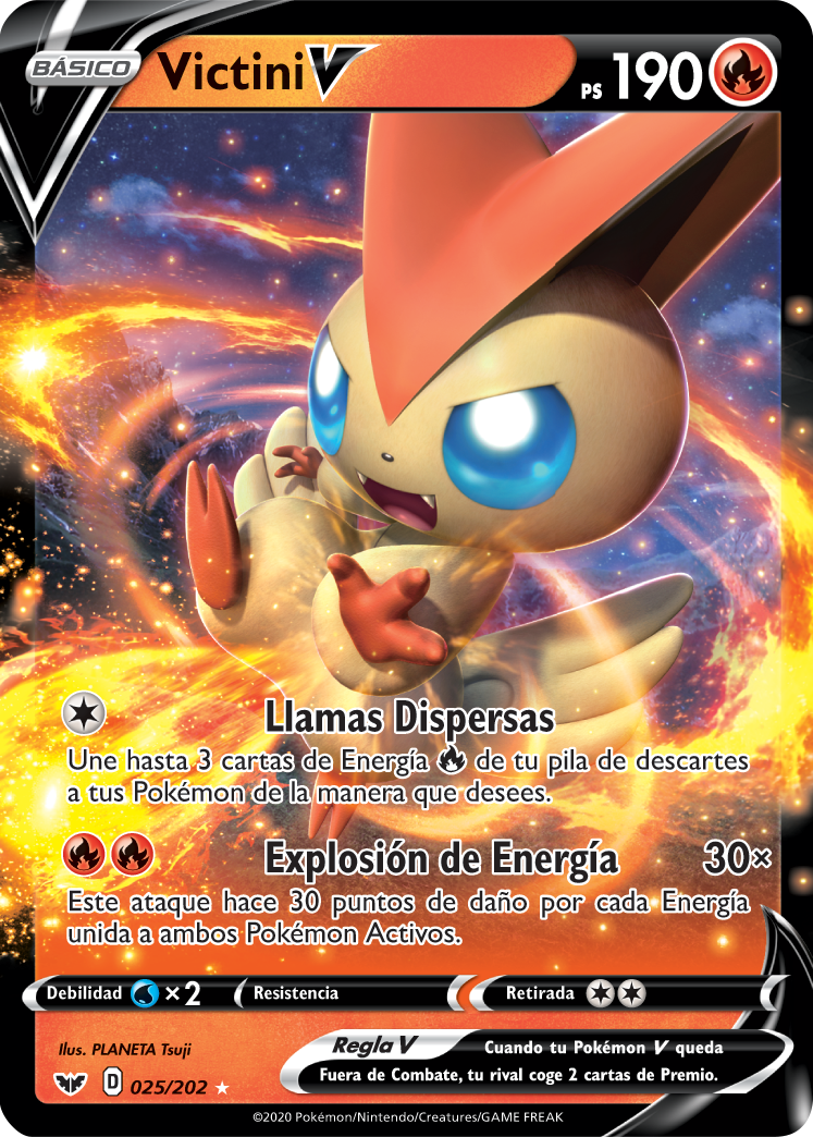 Victini V Espada Y Escudo TCG WikiDex La Enciclopedia Pok mon