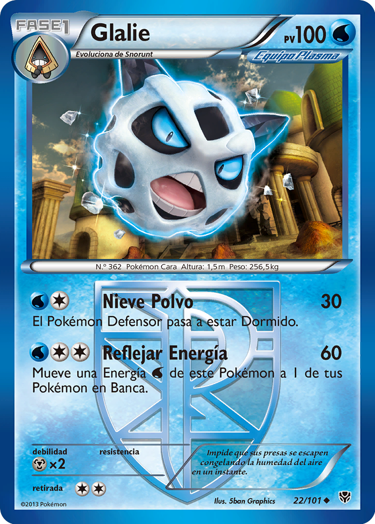 Glalie (Explosión Plasma TCG) - WikiDex, la enciclopedia Pokémon
