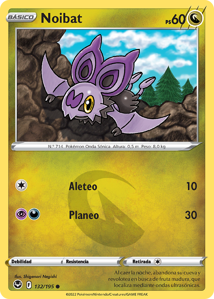 Noibat (Tempestad Plateada TCG) - WikiDex, la enciclopedia Pokémon