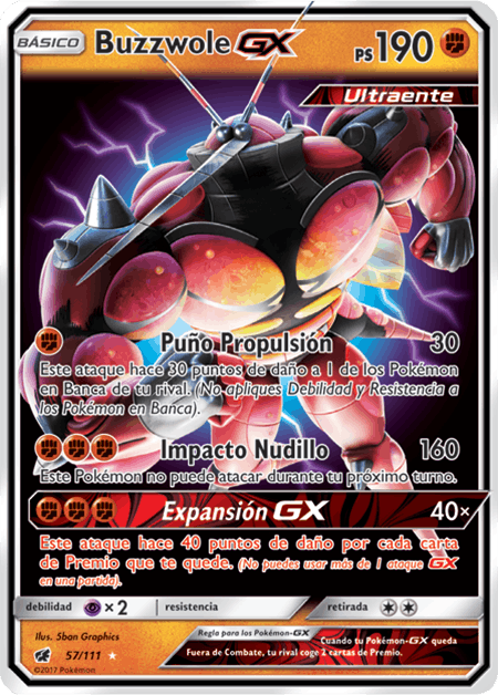 Archivo:Buzzwole-GX (Invasión Carmesí 57 TCG).png - WikiDex, la ...