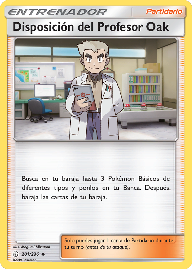 Disposición del Profesor Oak (TCG) - WikiDex, la enciclopedia Pokémon