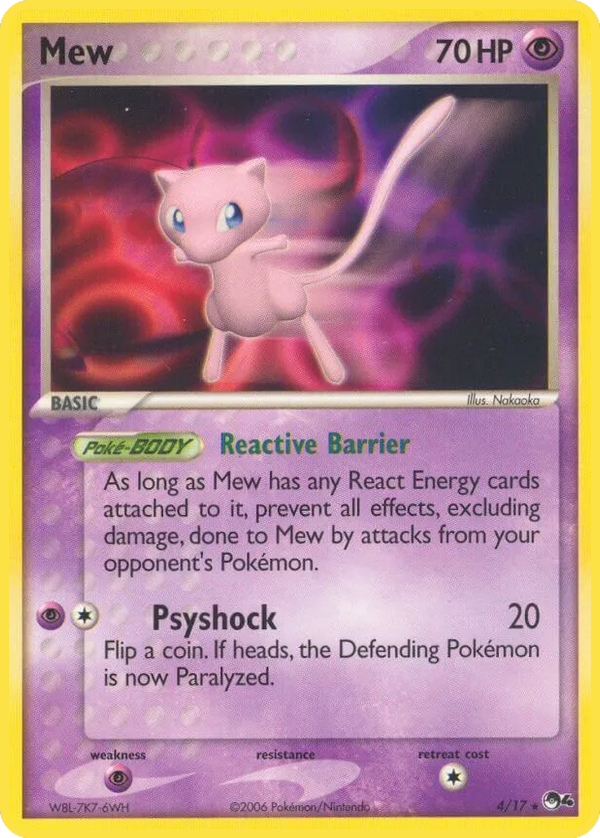 Mew (POP Series 4 TCG) - WikiDex, la enciclopedia Pokémon