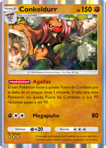 Conkeldurr (Guardianes Celestiales TCG Pocket) - WikiDex, la ...