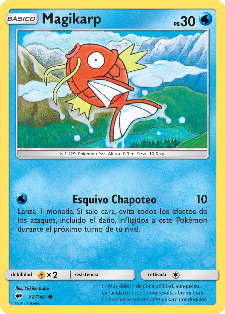 Magikarp (Sombras Ardientes TCG) - WikiDex, la enciclopedia Pokémon