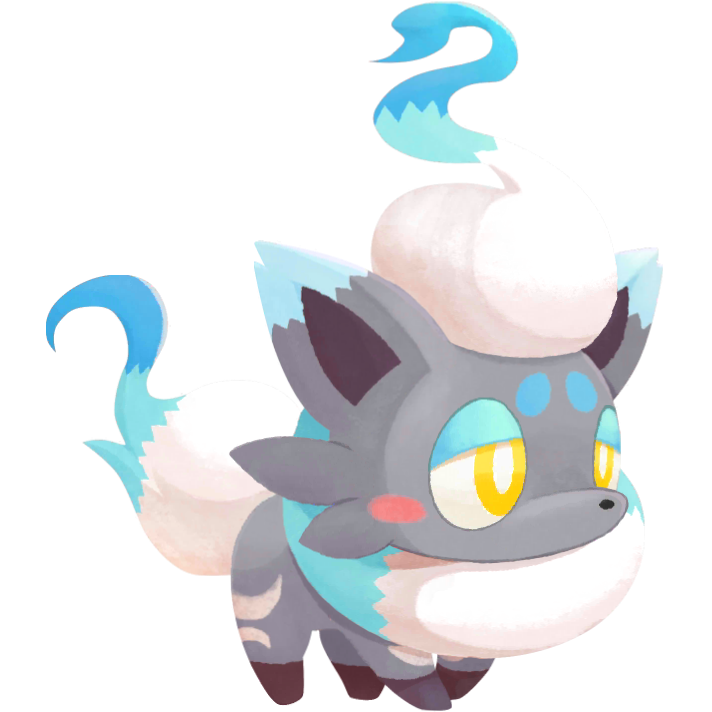 Archivo:Zorua de Hisui Café Mix variocolor.png - WikiDex, la ...