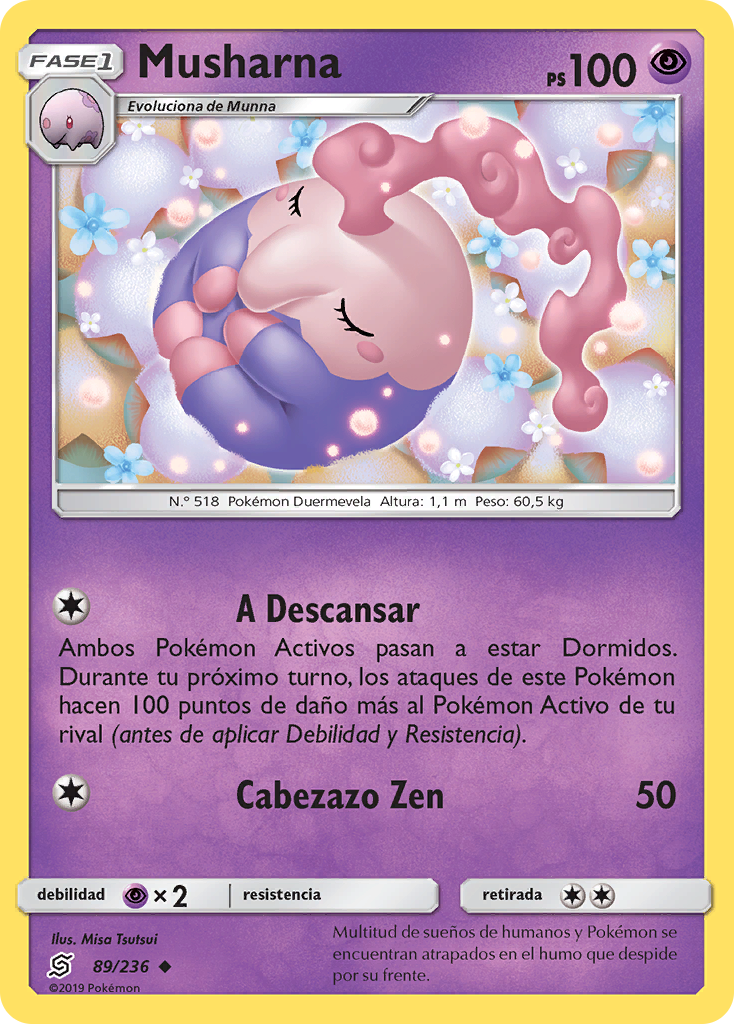 Musharna (Mentes Unidas TCG) - WikiDex, la enciclopedia Pokémon