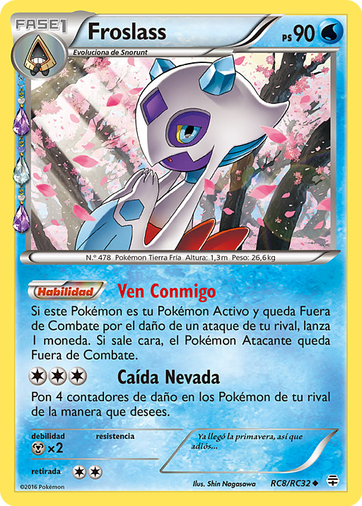 Froslass (Generaciones TCG) - WikiDex, la enciclopedia Pokémon