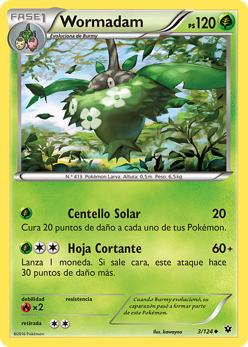 Wormadam (Destinos Enfrentados 3 TCG) - WikiDex, la enciclopedia Pokémon