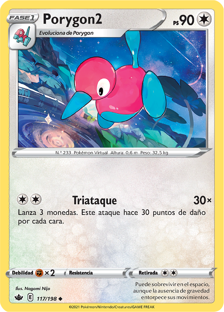 Porygon2 (Reinado Escalofriante TCG) - WikiDex, la enciclopedia Pokémon