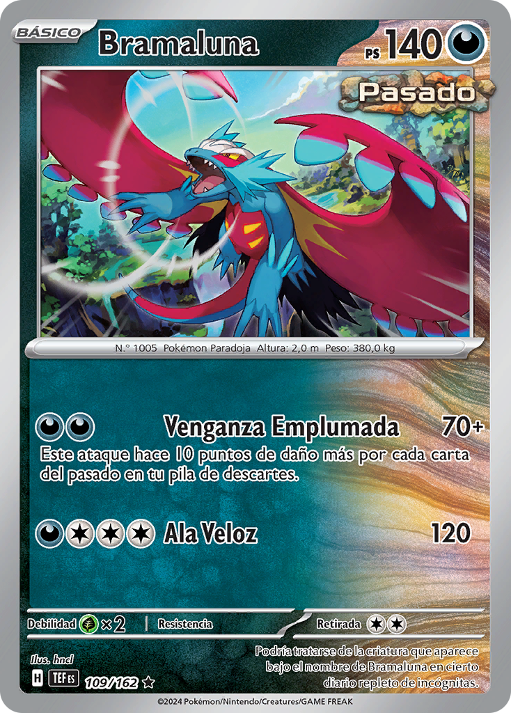 Bramaluna (Fuerzas Temporales TCG) - WikiDex, la enciclopedia Pokémon