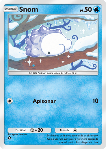 Snom (Genes Formidables TCG Pocket) - WikiDex, la enciclopedia Pokémon