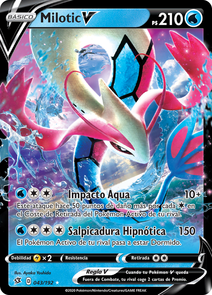 Milotic V (Choque Rebelde TCG) - WikiDex, la enciclopedia Pokémon