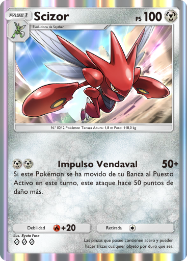 Scizor (Saber Marino y Celeste TCG Pocket) - WikiDex, la enciclopedia ...