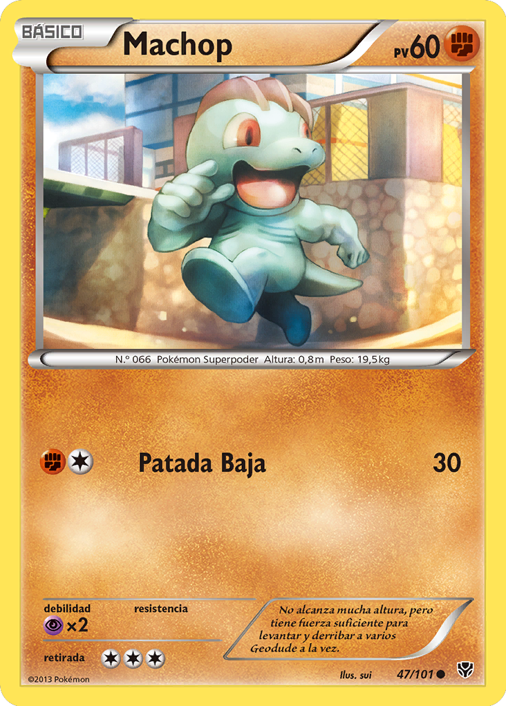 Machop (Explosión Plasma TCG) - WikiDex, la enciclopedia Pokémon