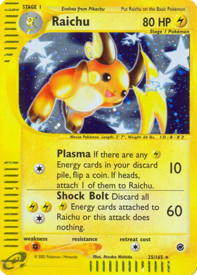 Raichu (Expedition Base Set TCG) - WikiDex, la enciclopedia Pokémon