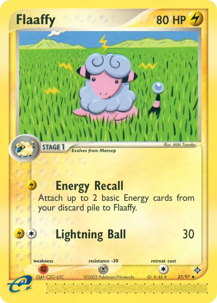 Flaaffy (Dragon TCG) - WikiDex, la enciclopedia Pokémon