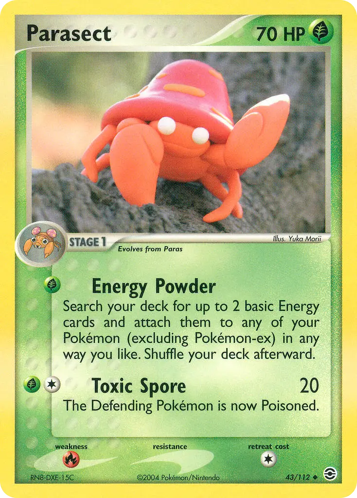Parasect (FireRed & LeafGreen TCG) - WikiDex, la enciclopedia Pokémon