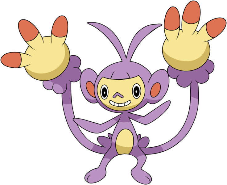 Archivo:Ambipom (anime DP).png - WikiDex, la enciclopedia Pokémon