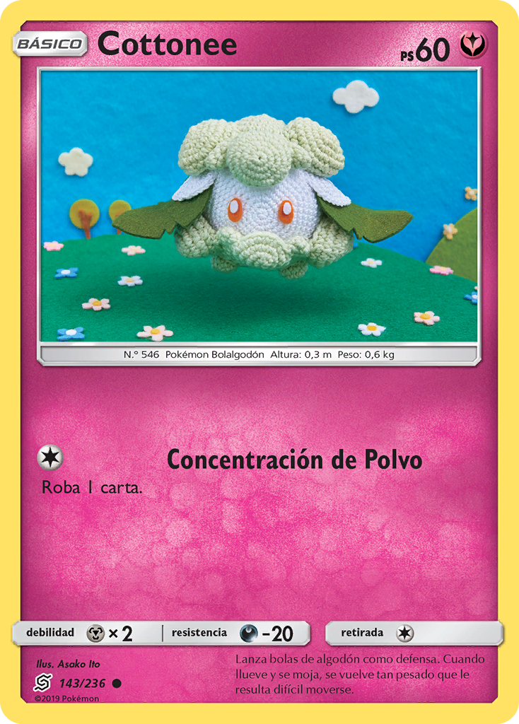 Cottonee (Mentes Unidas TCG) - WikiDex, la enciclopedia Pokémon