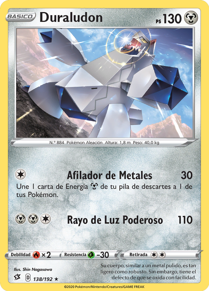 Duraludon (Choque Rebelde TCG) - WikiDex, la enciclopedia Pokémon