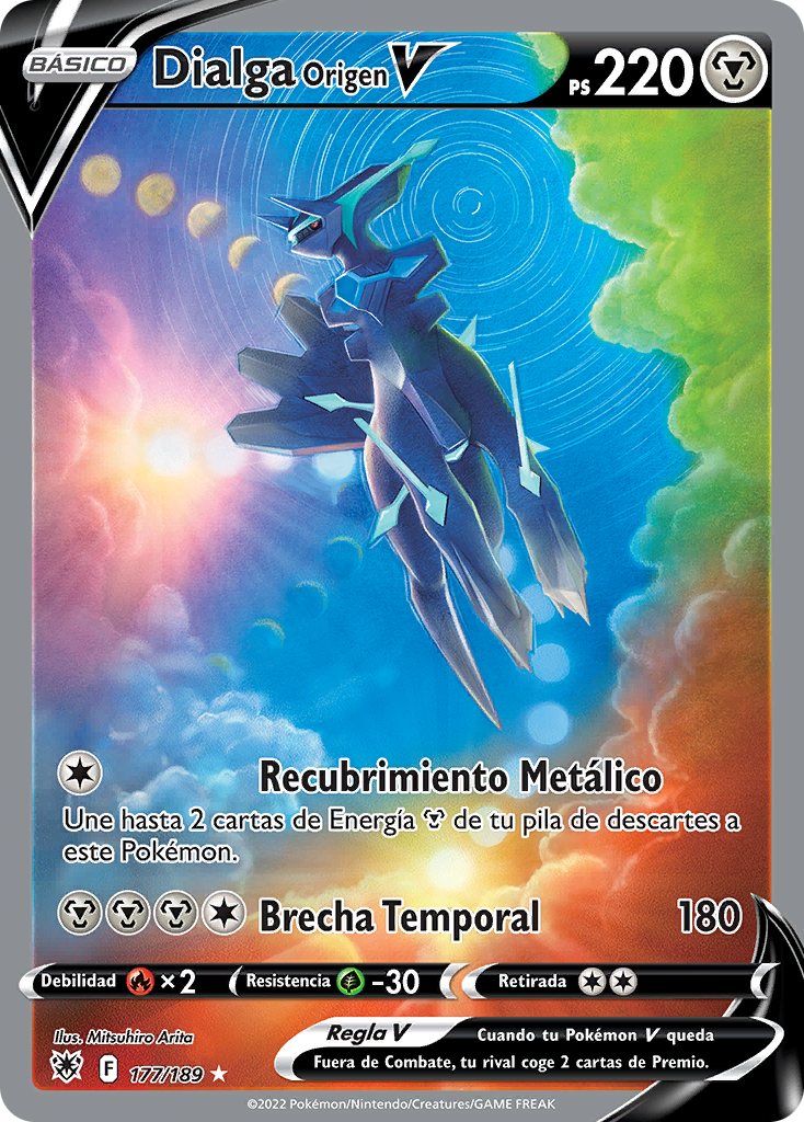 Archivo:Dialga Origen V (Resplandor Astral 177 TCG).png - WikiDex, la ...