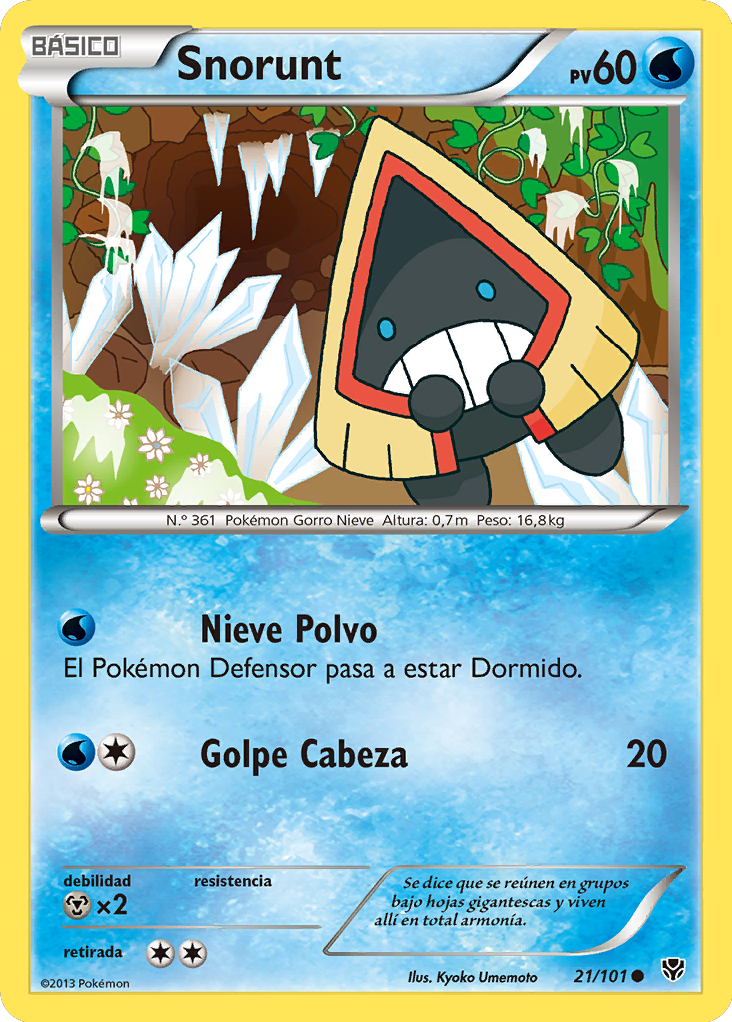 Snorunt (Explosión Plasma TCG) - WikiDex, la enciclopedia Pokémon