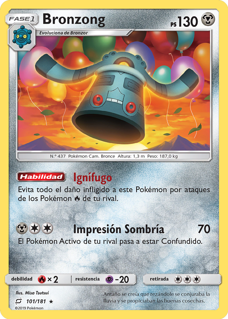Bronzong (Unión de Aliados TCG) - WikiDex, la enciclopedia Pokémon