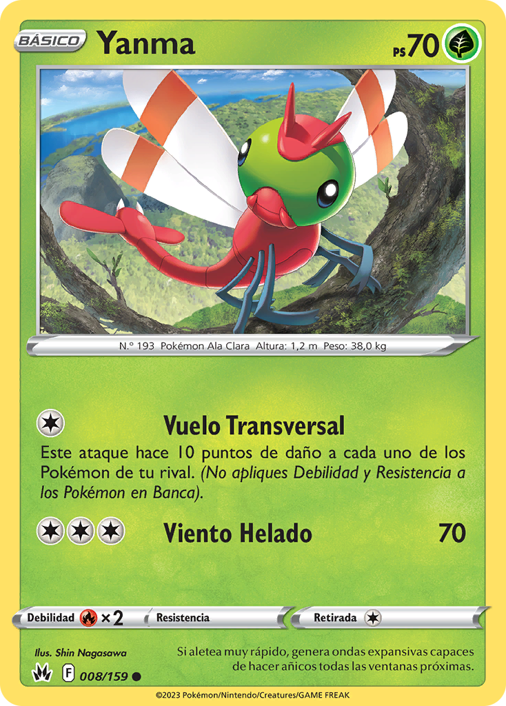Yanma (Cenit Supremo TCG) - WikiDex, la enciclopedia Pokémon