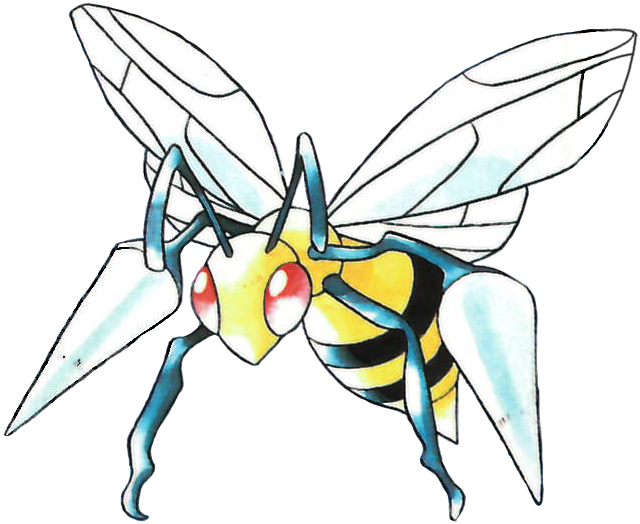 Archivo:Beedrill en la primera generación.png - WikiDex, la ...