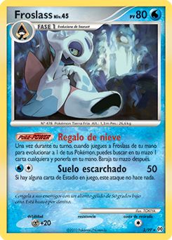 Froslass (Arceus TCG) - WikiDex, la enciclopedia Pokémon