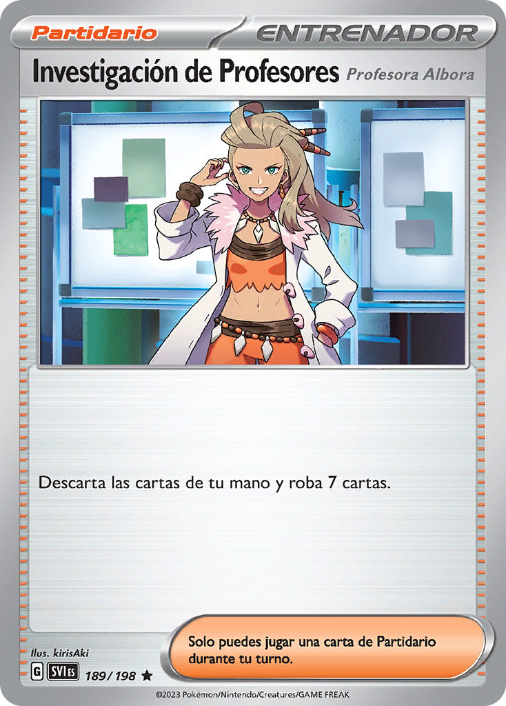Investigación de Profesores (TCG) - WikiDex, la enciclopedia Pokémon