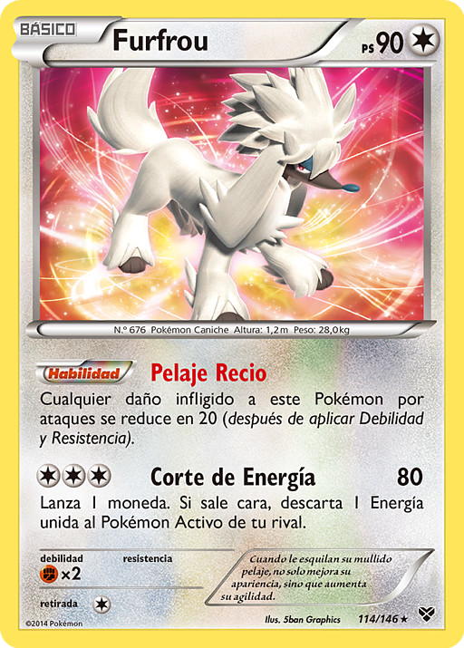 Furfrou (XY TCG) - WikiDex, la enciclopedia Pokémon
