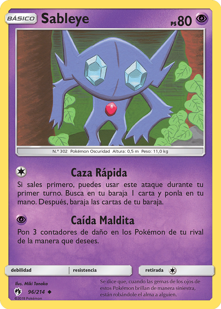 Sableye (Truenos Perdidos TCG) - WikiDex, la enciclopedia Pokémon
